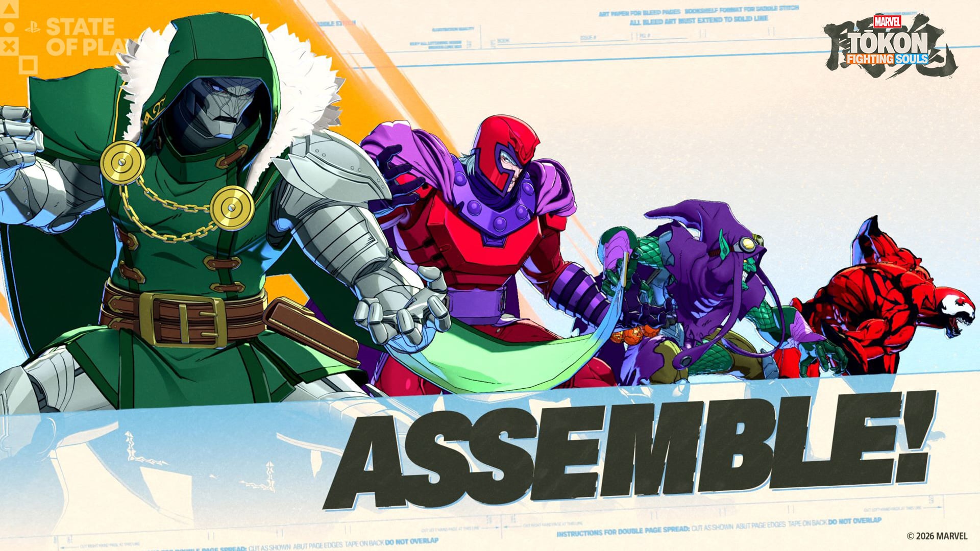 MARVEL Tōkon: Fighting Souls adiciona os Knights of Doom uma equipa de ...